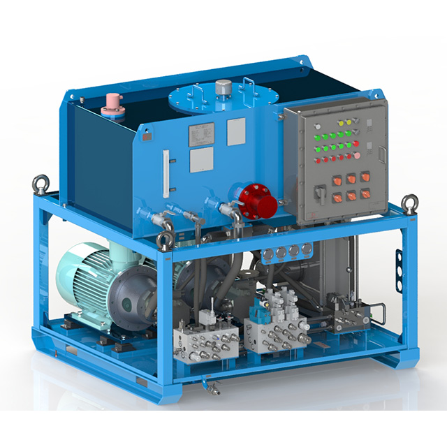 gas powered oil and gas Hydraulic Power Unit from China manufacturer ...
